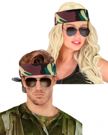 Camouflage Bandana Army bandana | - Karneval Universe