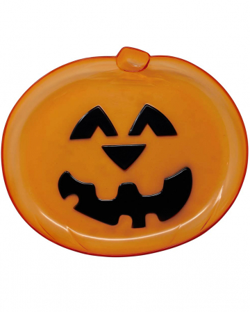 Halloween Pumpkin Plate as party tableware | - Karneval Universe