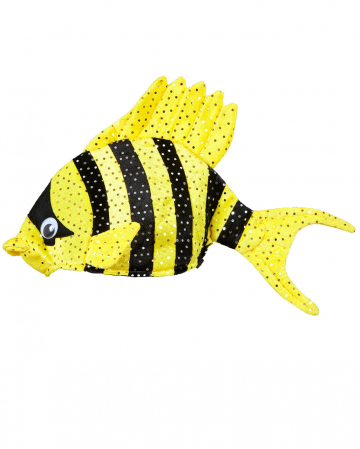 Tropical Fish Hat Yellow for beach party | - Karneval Universe