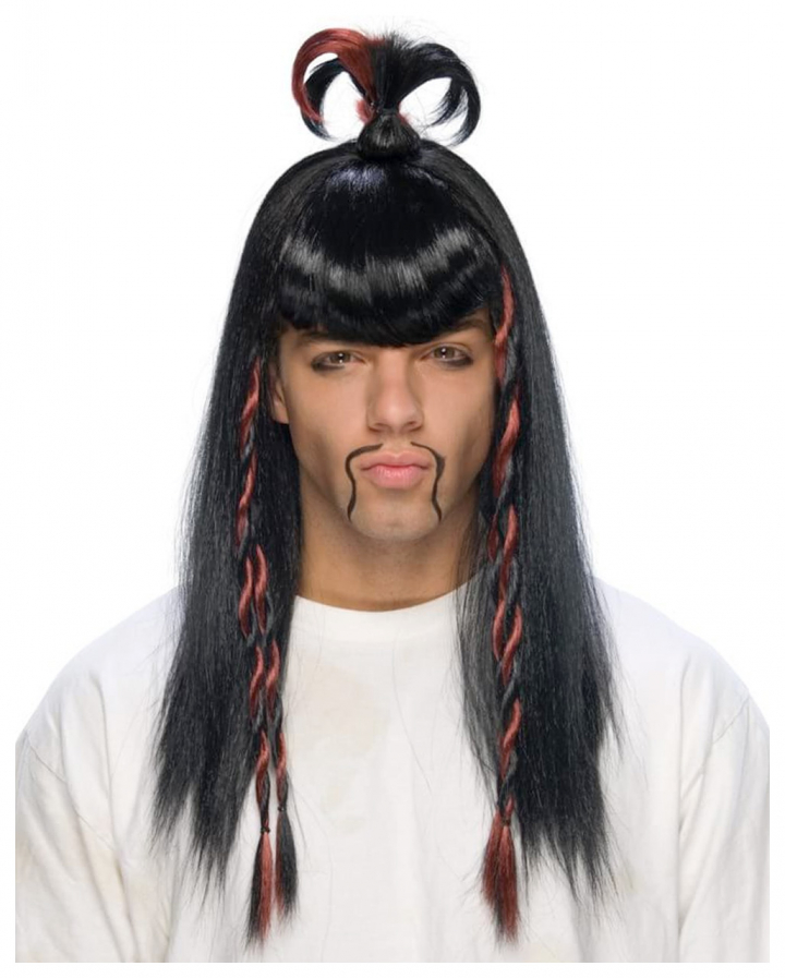 Samurai Wig -Samurai Hairdo-Samurai Hair | - Karneval Universe