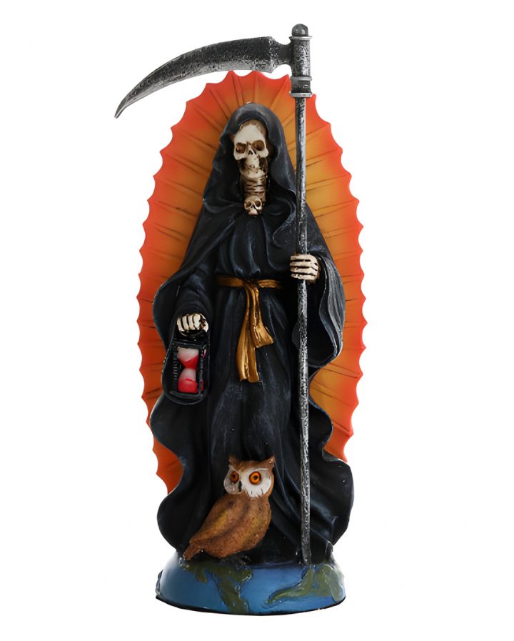 Santa Muerte Saint Of Holy Death Statue 18cm buy! | - Karneval Universe
