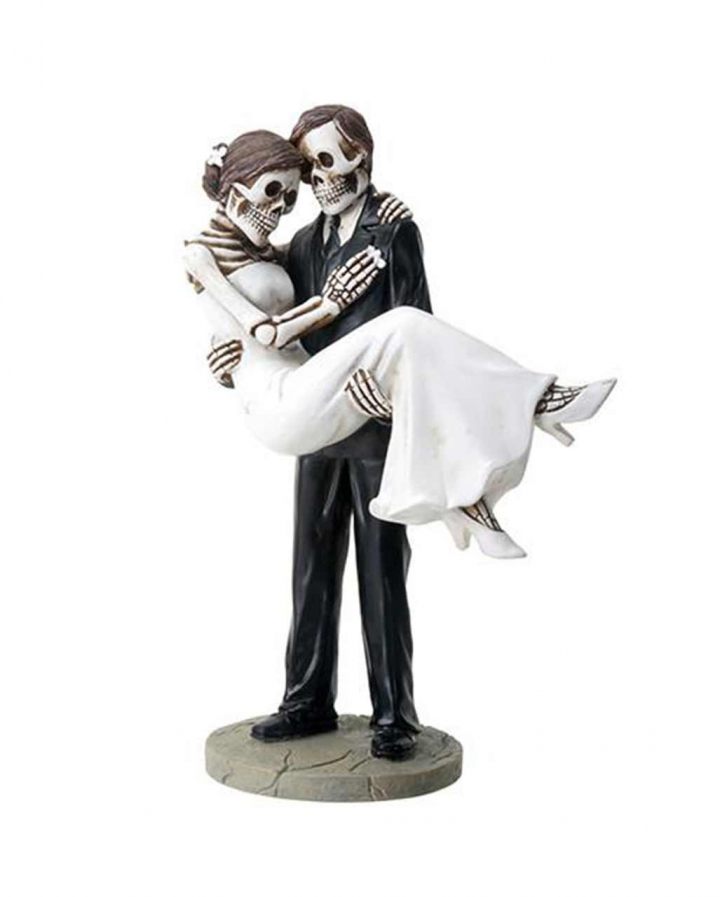 Skeleton Bride And Groom - Carried On Hands 16cm for 🎃 | - Karneval ...