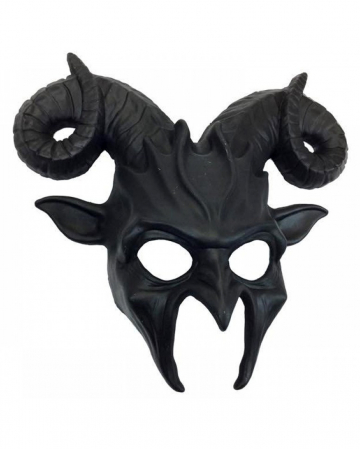 Diabolic Devil Mask With Horns ★ | - Karneval Universe