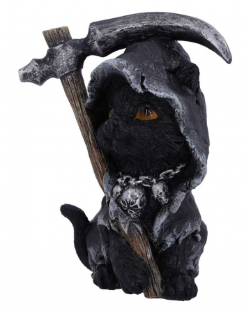 Grim Reaper Kitten With Lantern 18,5cm | - Karneval Universe