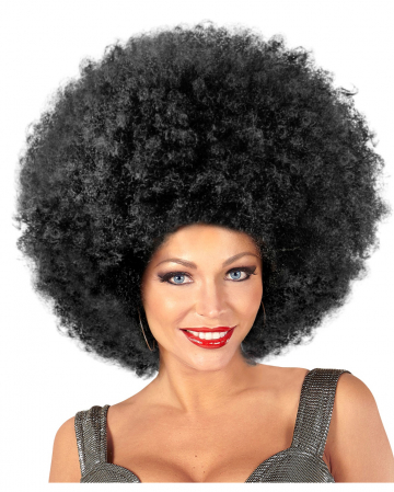Mega Afro Wig black | Black Curly Wig | - Karneval Universe
