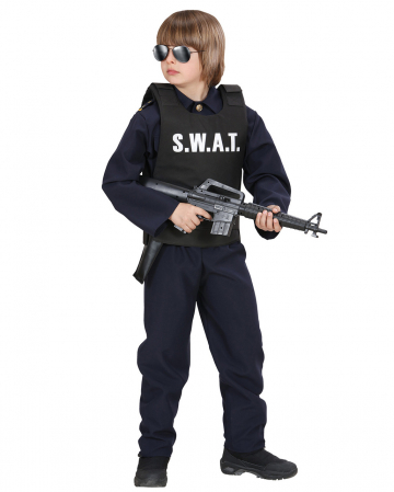 SWAT police kids costume for carnival | - Karneval Universe