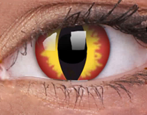 Dragon Eye Contact Lenses | Reptile Eye Motif Lenses | - Karneval Universe