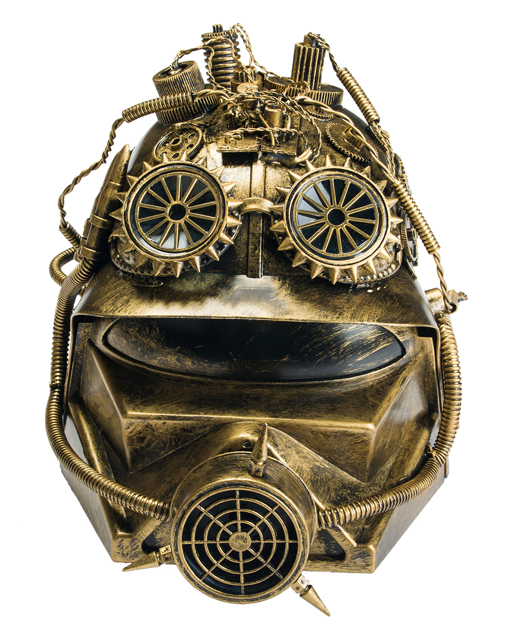 Alien Steampunk Helmet With Gas Mask as a costume accessory ...