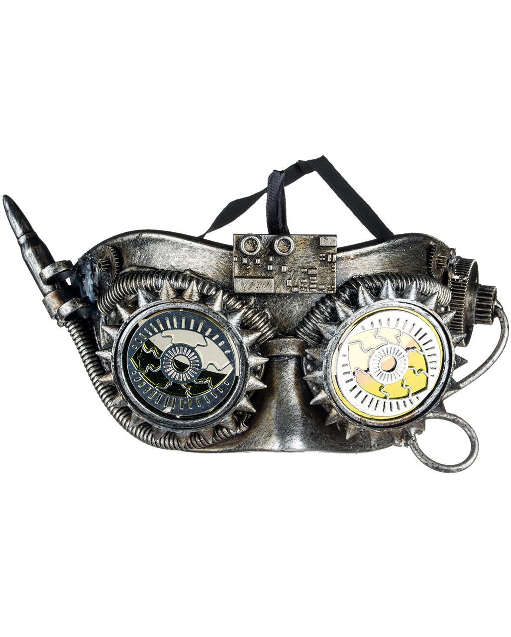 Dark Rise Steampunk Eye Mask With Cartridge Buy ★ | - Karneval Universe