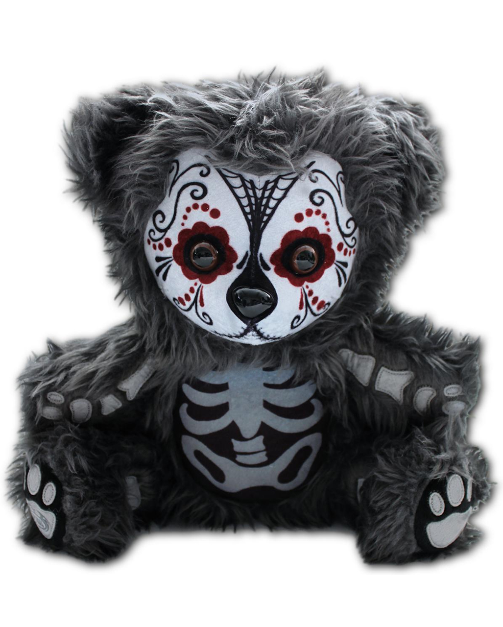 Day Of The Ted Plush Teddy 30cm | Gothic cuddly toy | - Karneval Universe