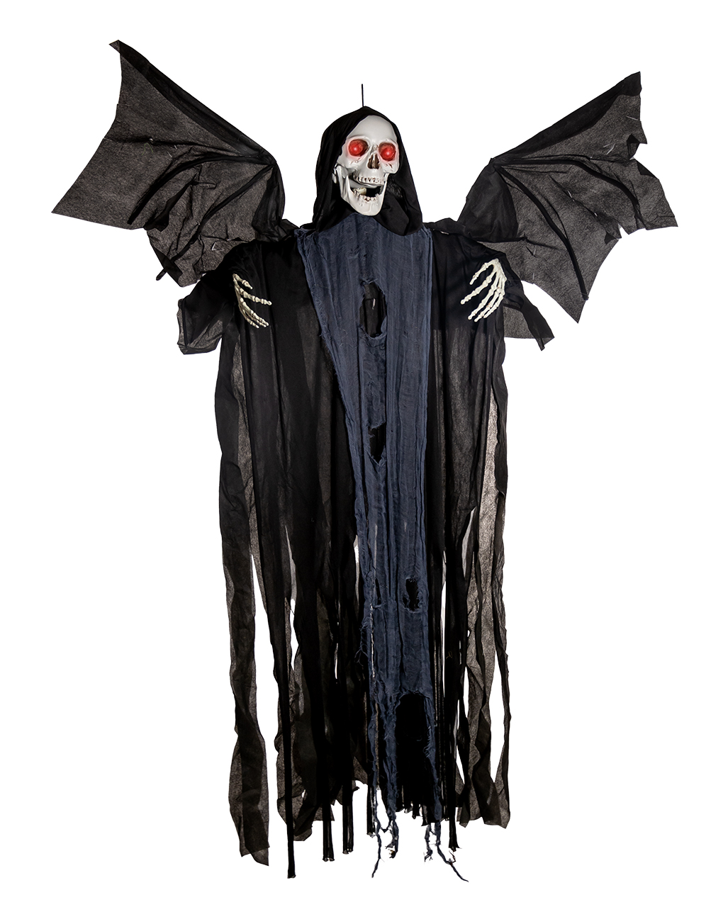 Wing-Flapping Skeleton Reaper with Sound & Light 153cm | - Karneval ...