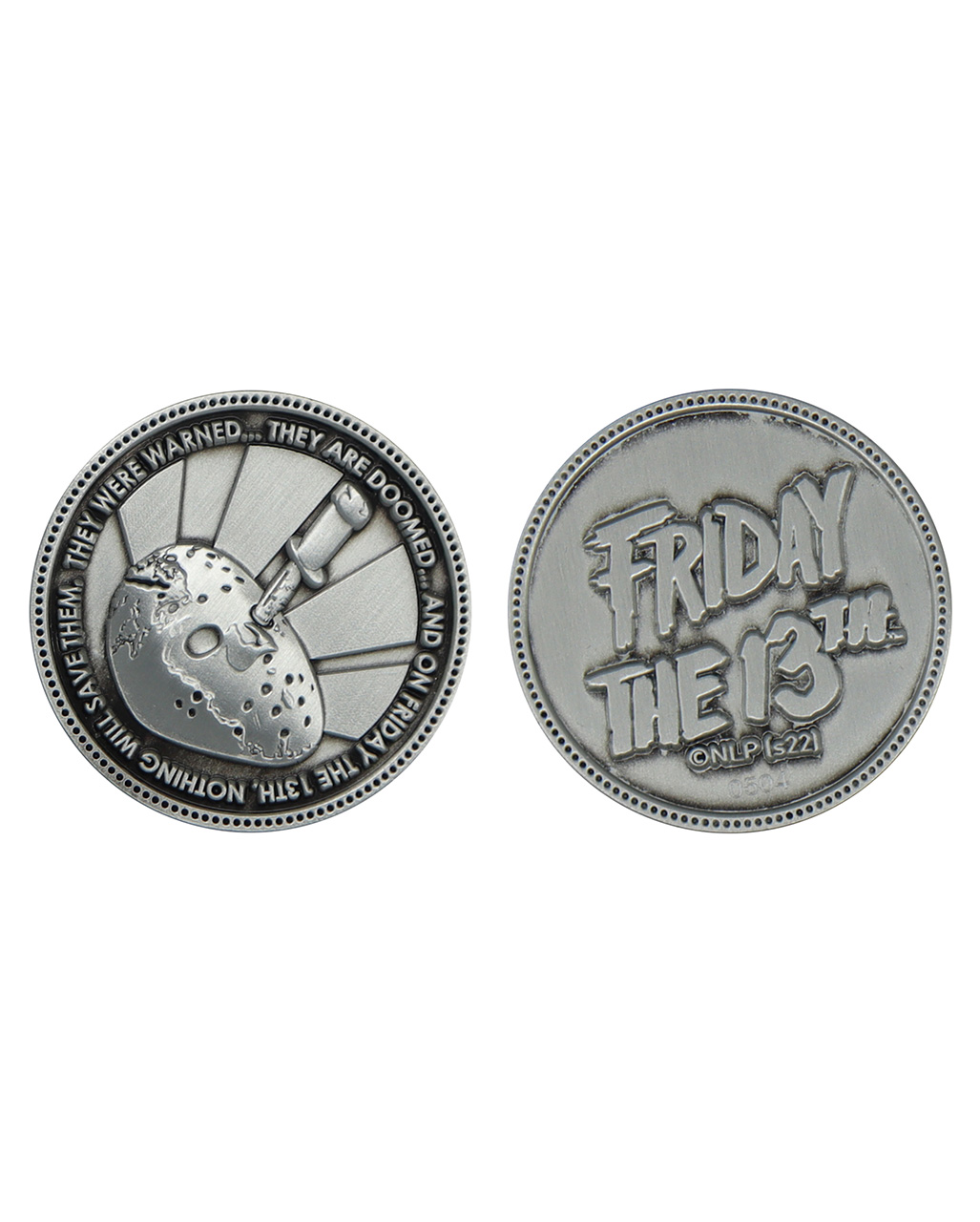 Friday The 13th Limited Edition Collectible Coin ᐅ HERE | - Karneval ...