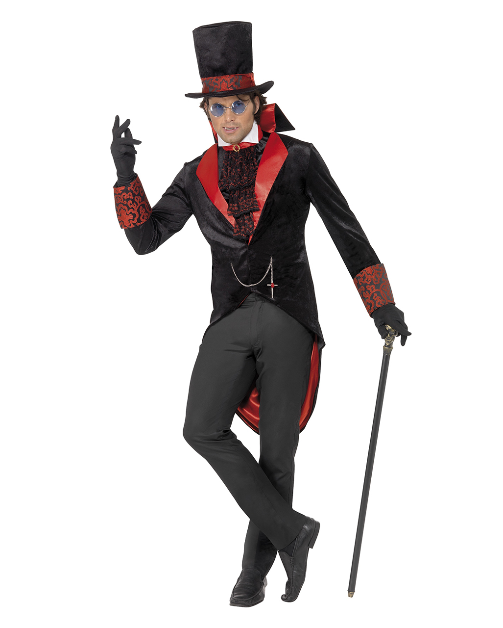 Dracula Kostüm mit Jacket | Vampir Verkleidung | Karneval Universe