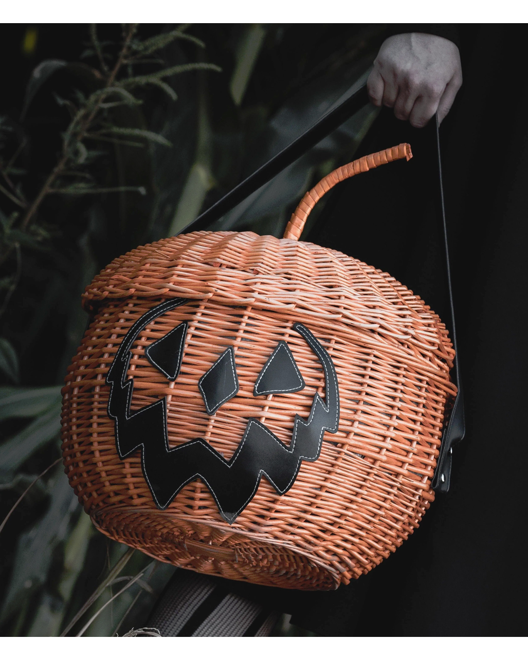 Oranger Haunted Hallows Picknickkorb 🎃 | Karneval Universe