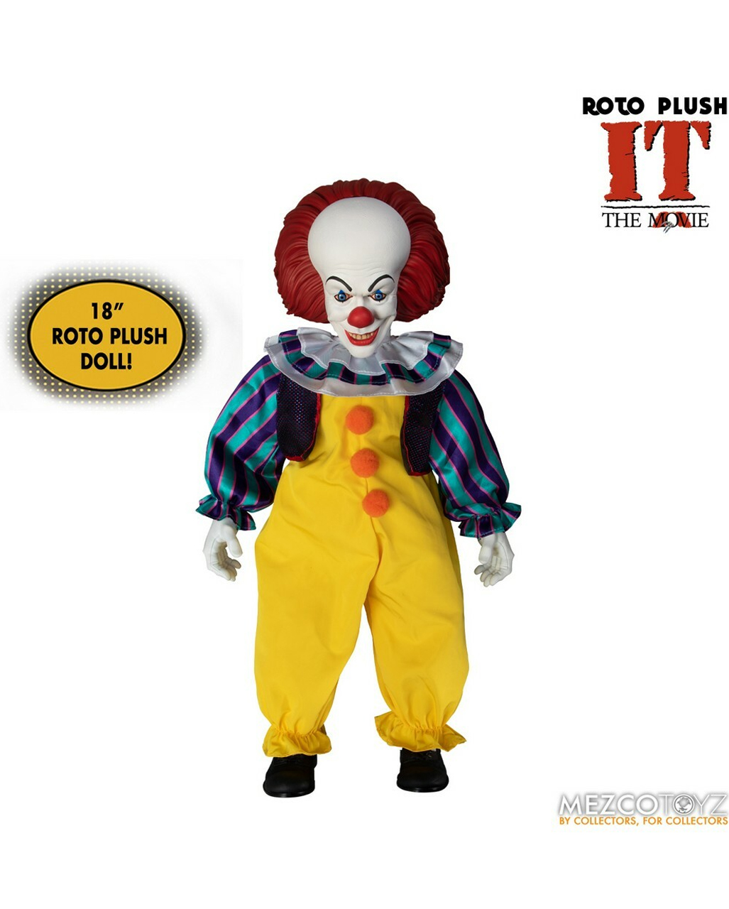 IT 1990: Pennywise Roto Plush Figur 45cm ordern ★ | Karneval Universe