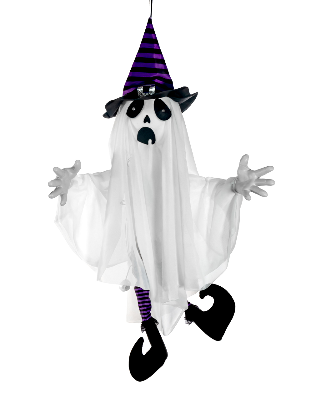 Giggling Ghost With Wriggling Legs 69cm Halloween | - Karneval Universe