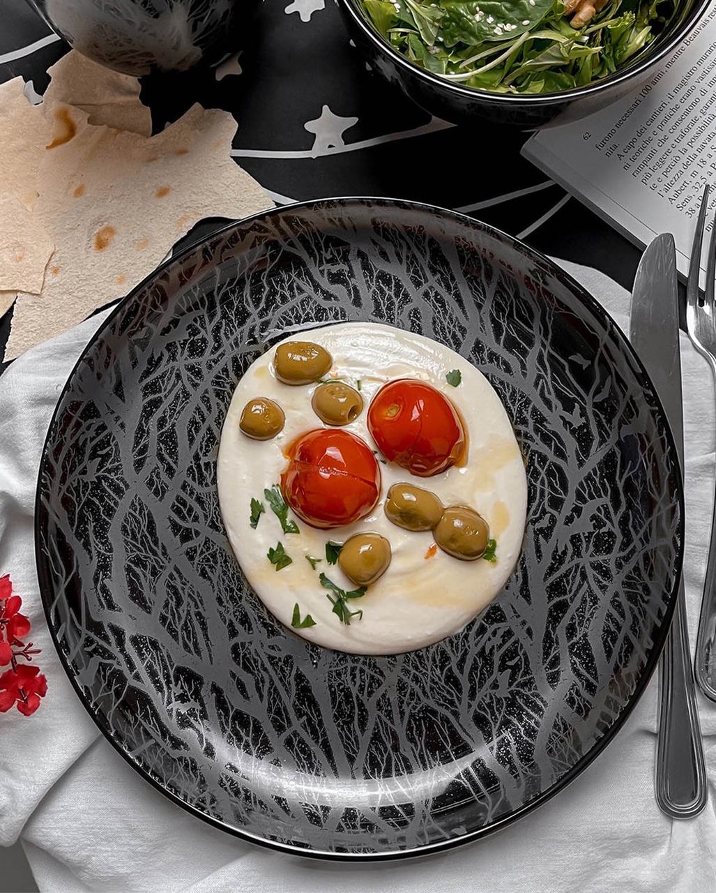 KILLSTAR Wicked Woods Plate | plate with forest motif | - Karneval Universe