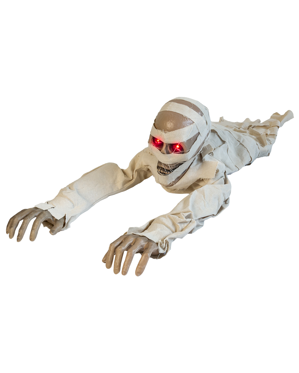 Animatronic Crawling Mummy With Light & Sound | Halloween decoration ...