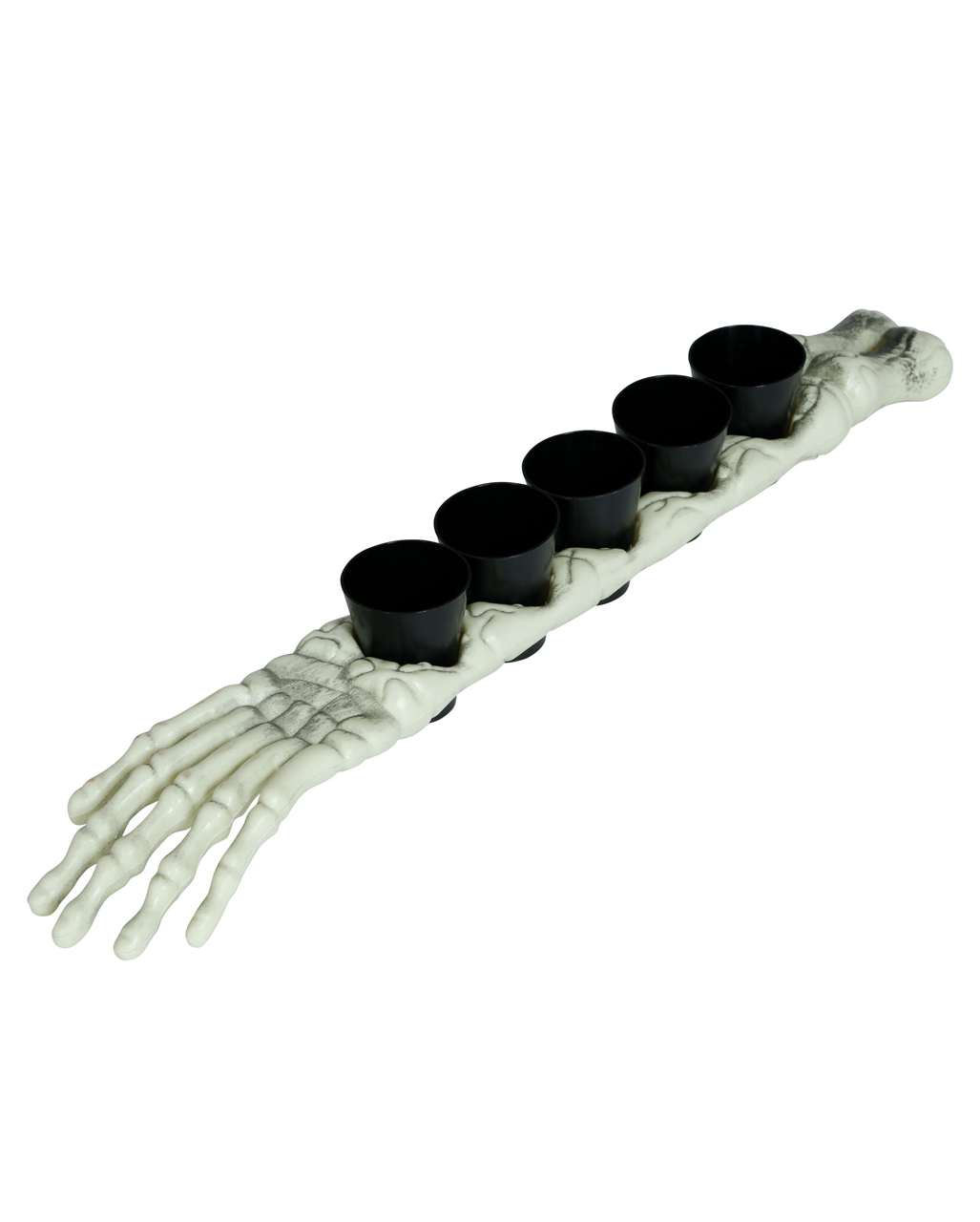 Skeleton Arm With 5 Shot Glasses | Halloween table decoration ...