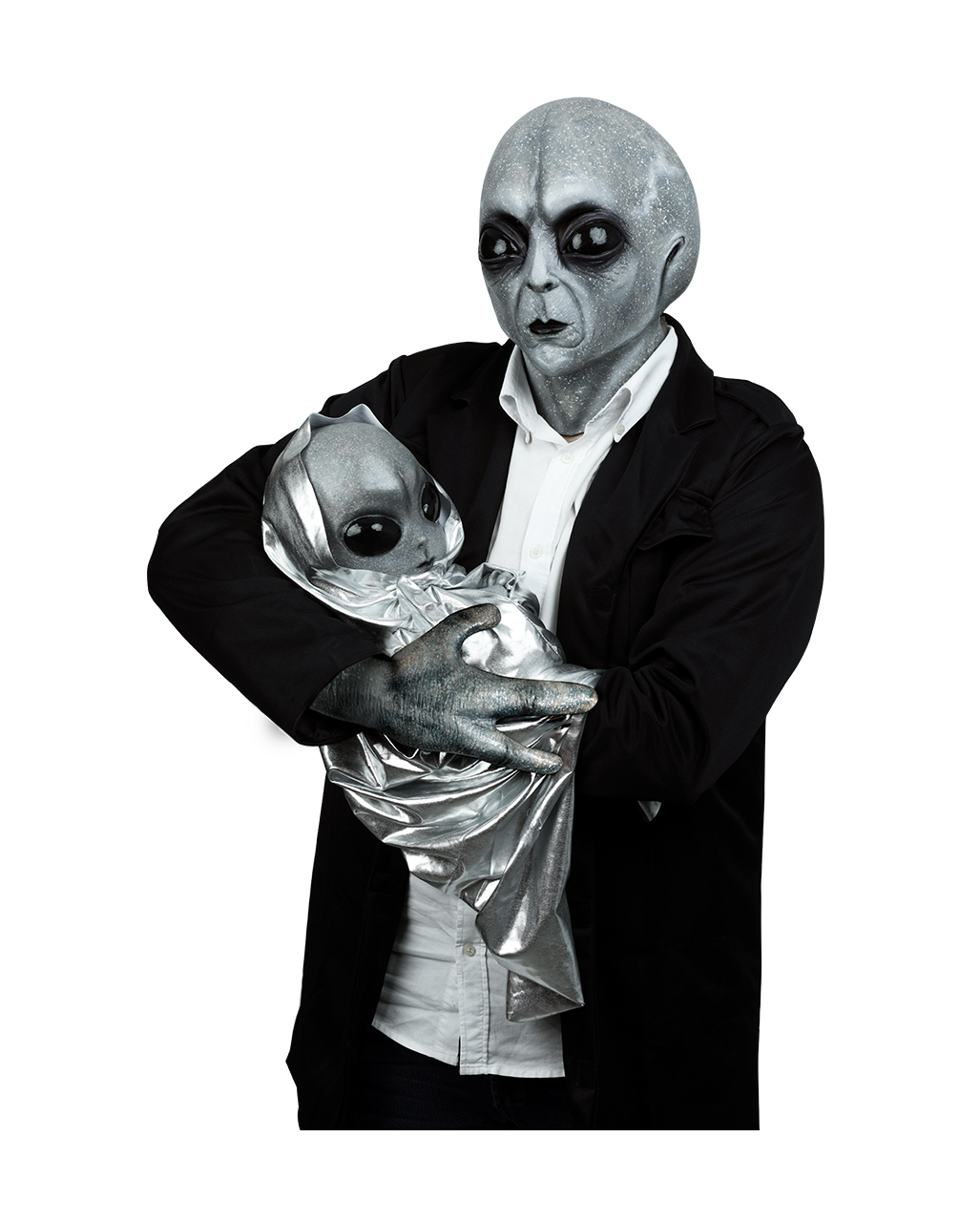 Area 51 Baby Alien Decoration Figure for sci-fi parties & Halloween ...