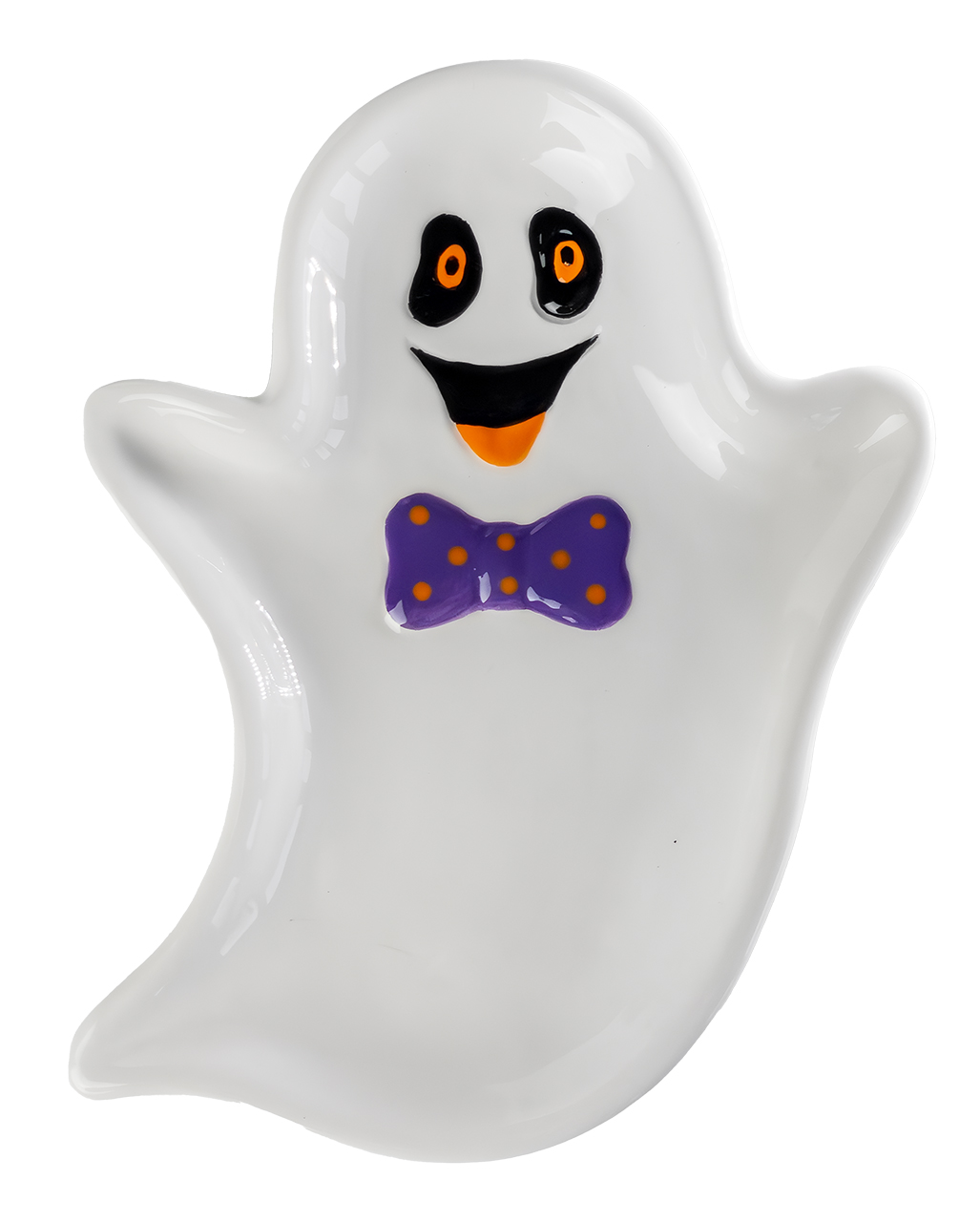 Small Ghost Ceramic Plate 17cm | - Karneval Universe