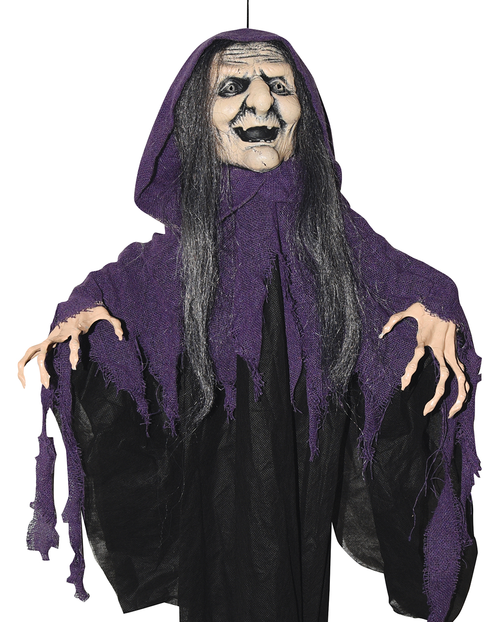 Gnarled Witch Hanging Figure 100cm store online | - Karneval Universe