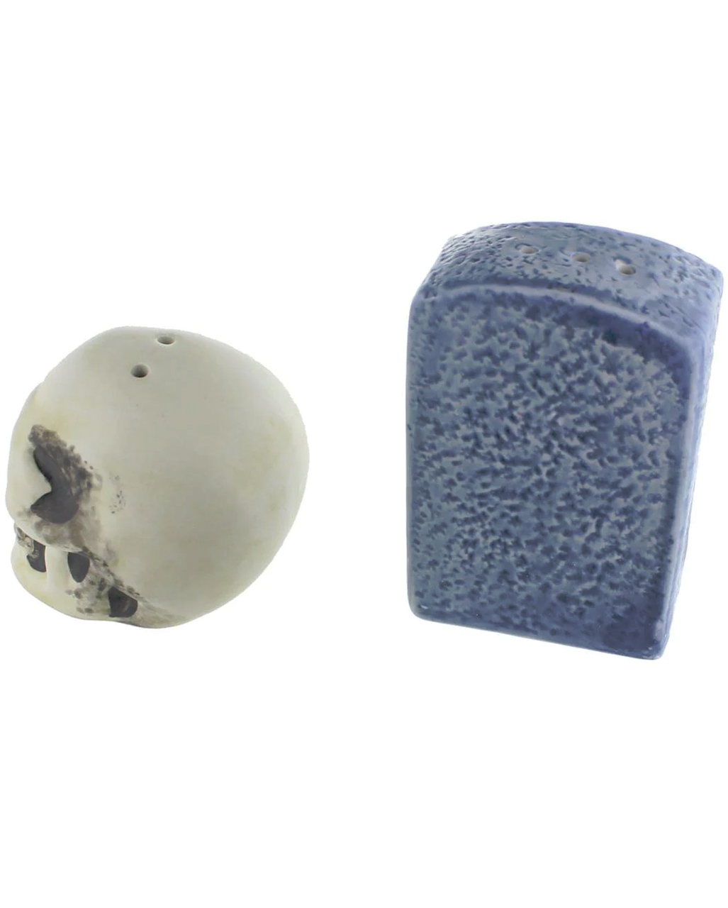 Skull With Gravestone Salt & Pepper Shaker | Halloween table decoration ...