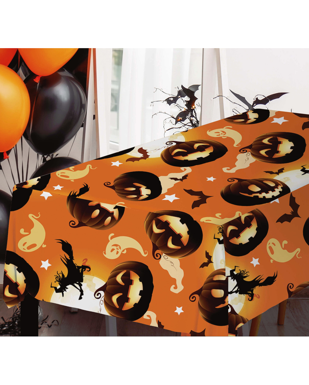 Happy Halloween Pumpkin Table Cloth order 🎃 | - Karneval Universe