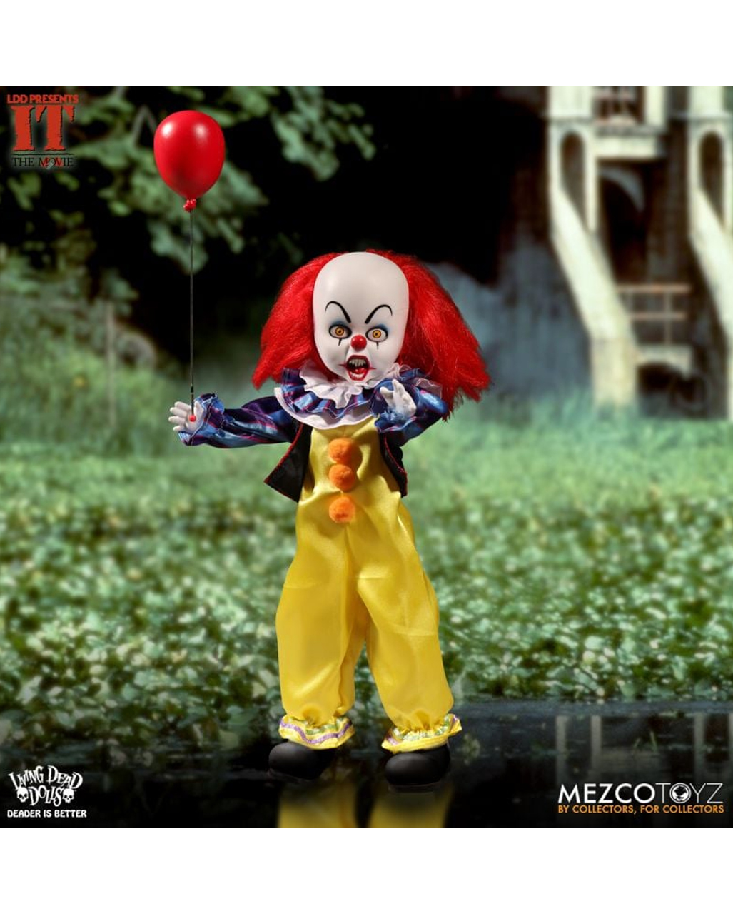 Living Dead Dolls: IT 1990 - Pennywise 25cm order | - Karneval Universe