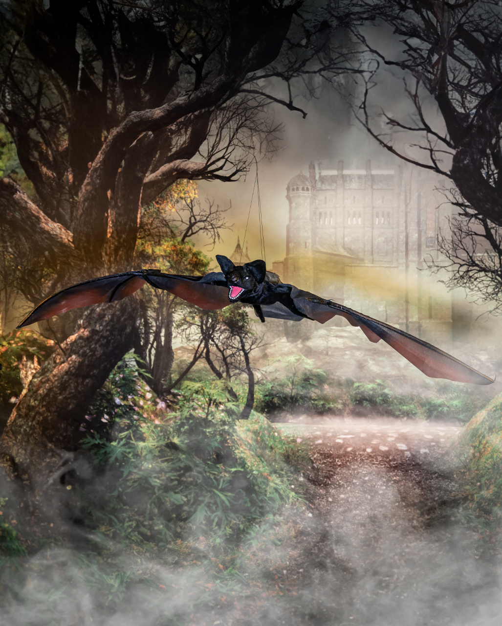 Vampire Bat Animatronic for Halloween | - Karneval Universe