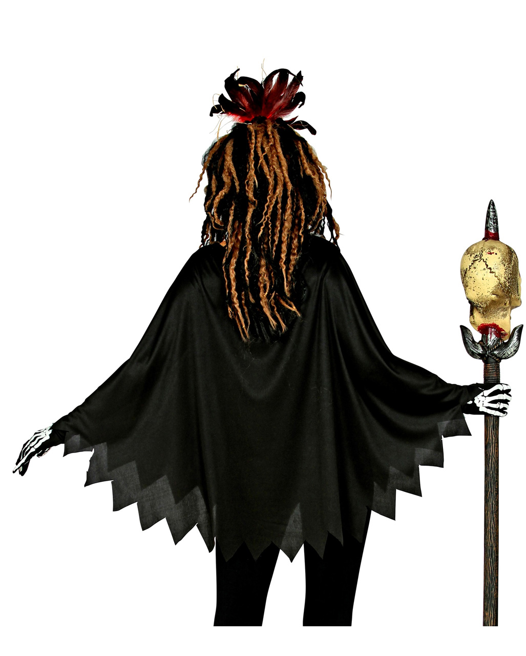 Voodoo Priestess Poncho as accessories for costumes | - Karneval Universe