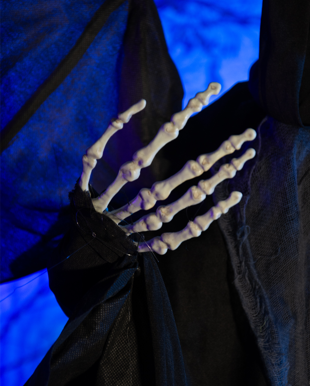 Wing-Flapping Skeleton Reaper with Sound & Light 153cm | - Karneval ...
