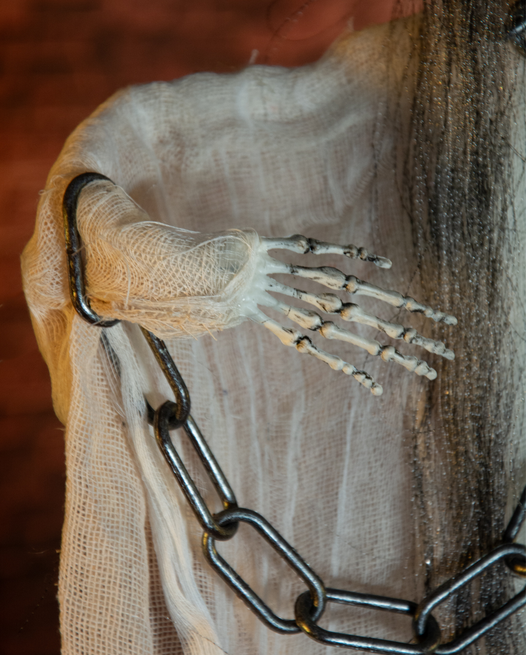 Bound Ghost Demon With Light, Sound & Movement 62cm | - Karneval Universe