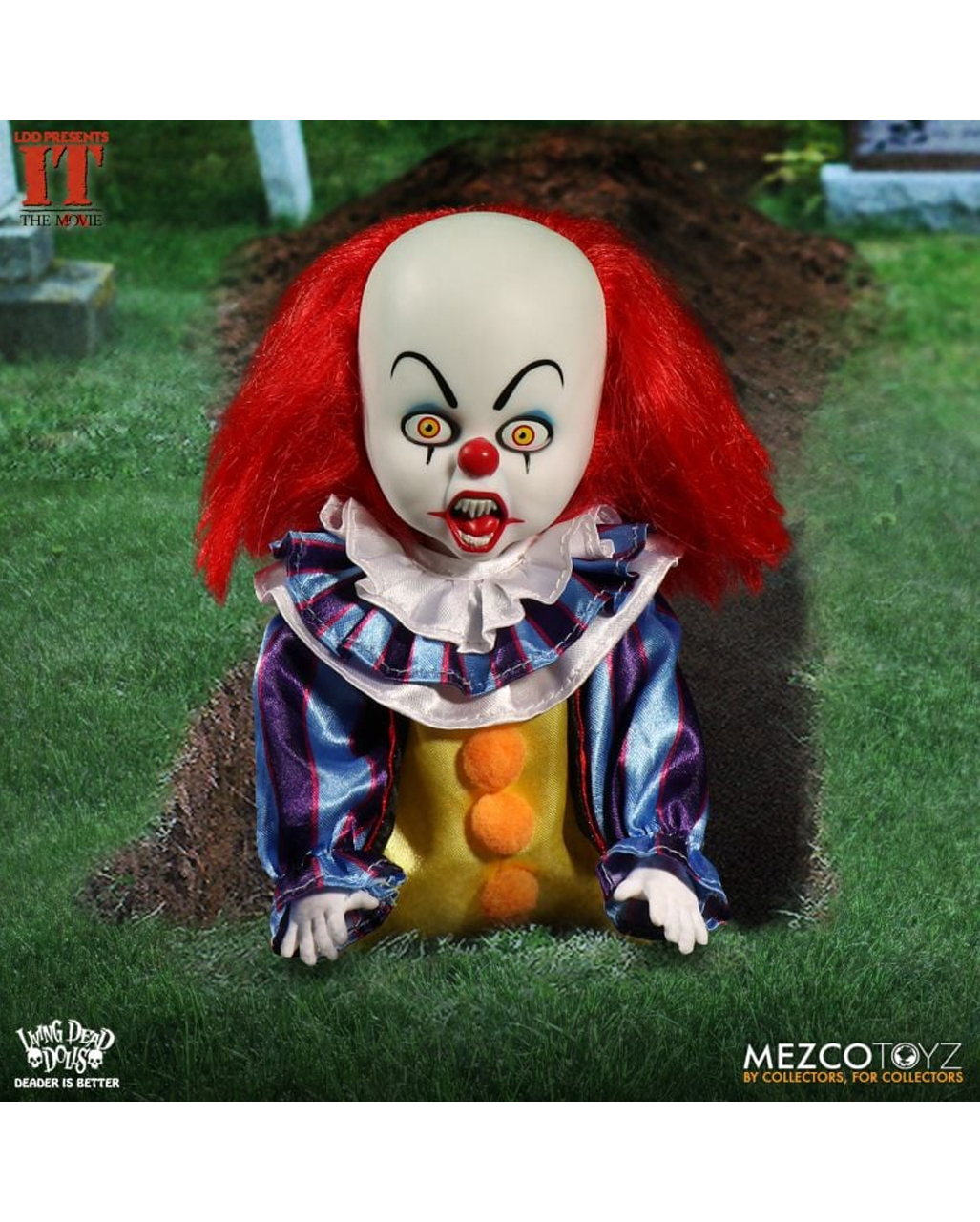 Living Dead Dolls: IT 1990 - Pennywise 25cm order | - Karneval Universe