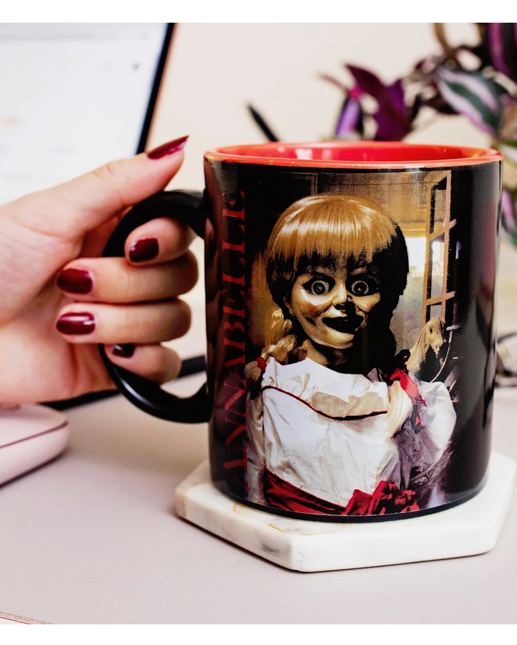 Annabelle The Conjuring Mug as gifts & merchandise | - Karneval Universe